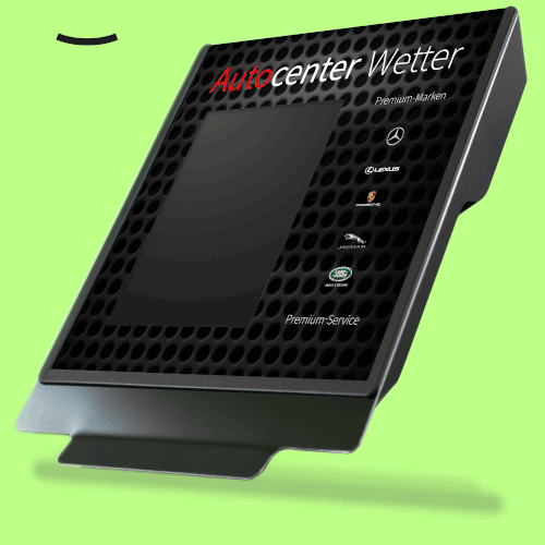 Electronic price tag for automotive trade